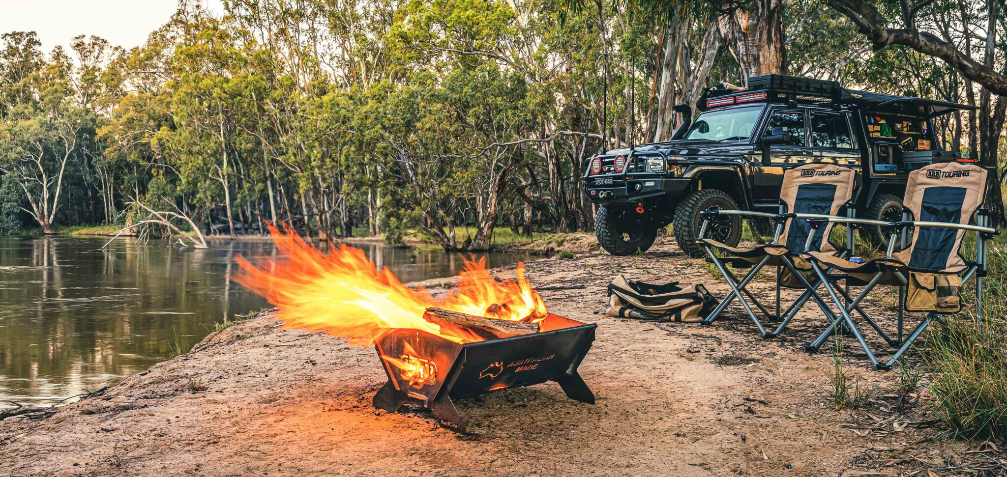 Portable Campfire Pit | Australian Made, Steel Design