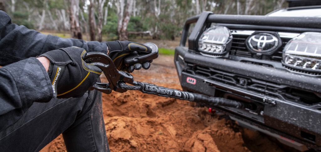 Bushranger COVERT 12,000lb Synthetic Winch | ARB 4x4 Accessories